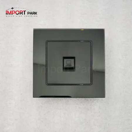 Glass Border Telephone Socket Black Price in Bangladesh