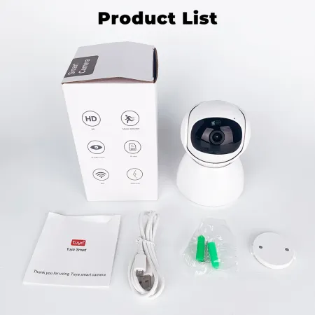 Tuya WIFI Smart Camera | AI Auto Tracking | 1080P FHD Home Security